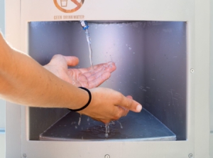 UriLift Combi is a public urinal for ladies and gentlemen